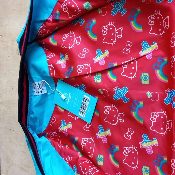 Hello Kitty bomber jacket | Jackets & Coats | Hello Kitty Baby Blue ...